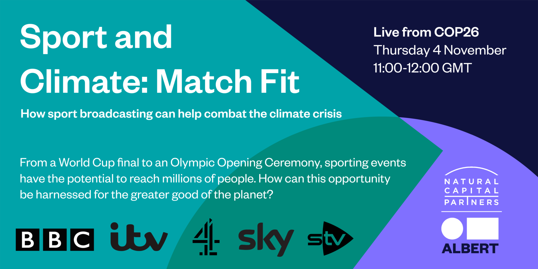 Sport and Climate: Match Fit? - COP26 Event Recap - albert